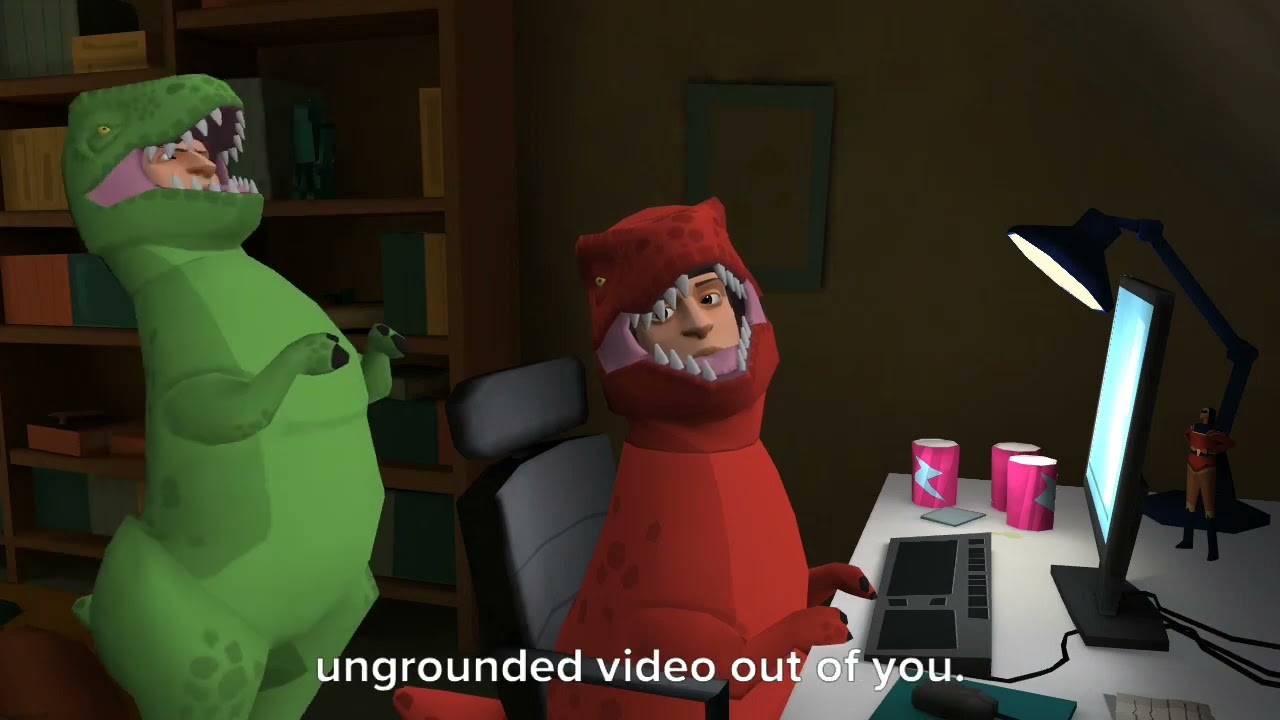 Dark Dinosaur makes an ungrounded video out of Evil Dinosaur/Grounded ...