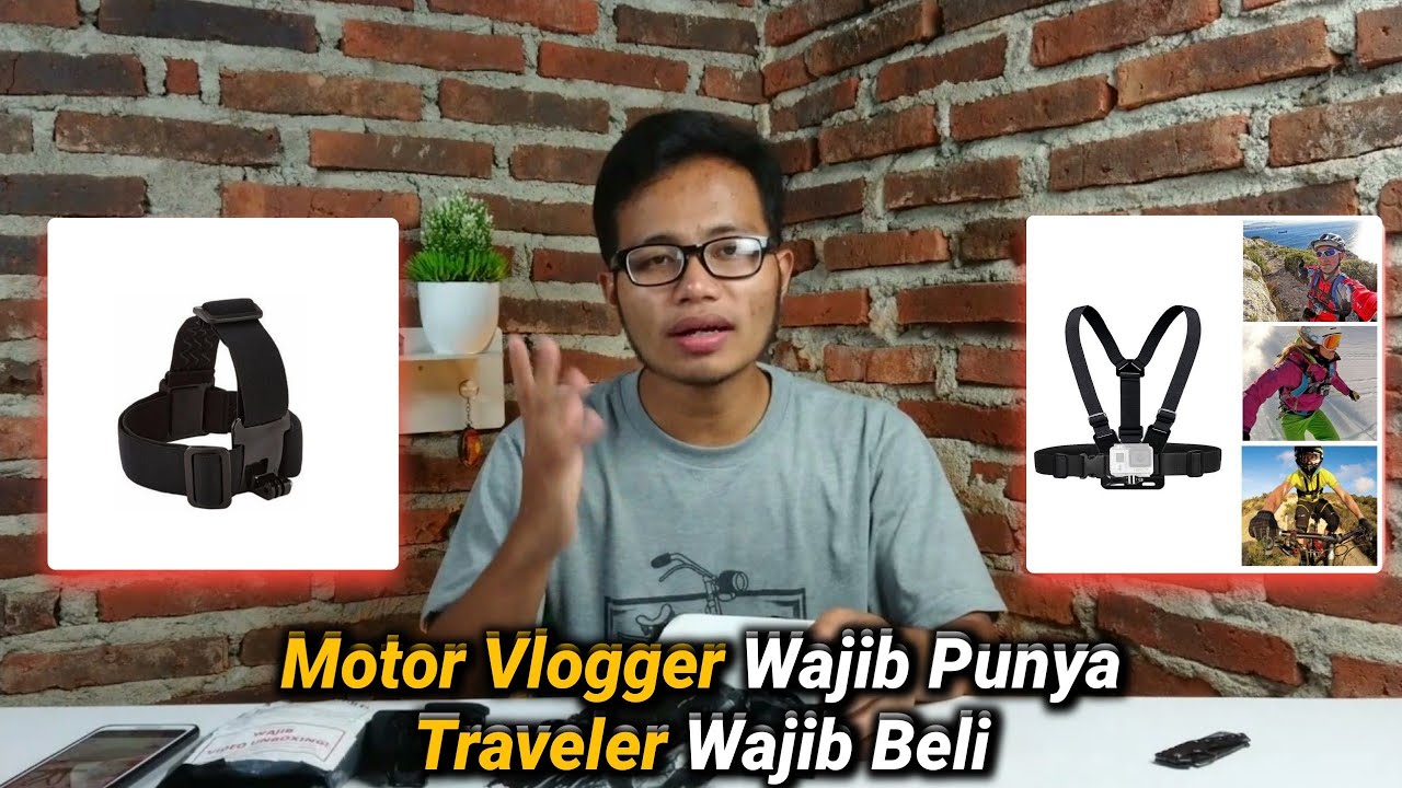Perlengkapan Wajib Travel Vidio Mapun Motor Vlogger - YouTube