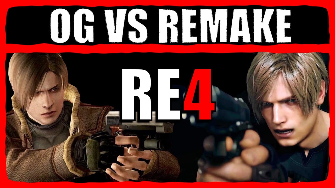 RESIDENT EVIL 4 VILLAGE SEQUENCE OG vs REMAKE (No Commentary) - YouTube