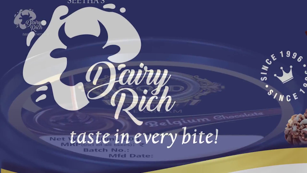Dairy Rich Ice Cream - YouTube