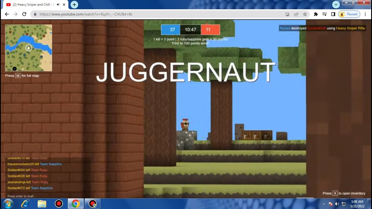 voxiom.io sniper challage - YouTube