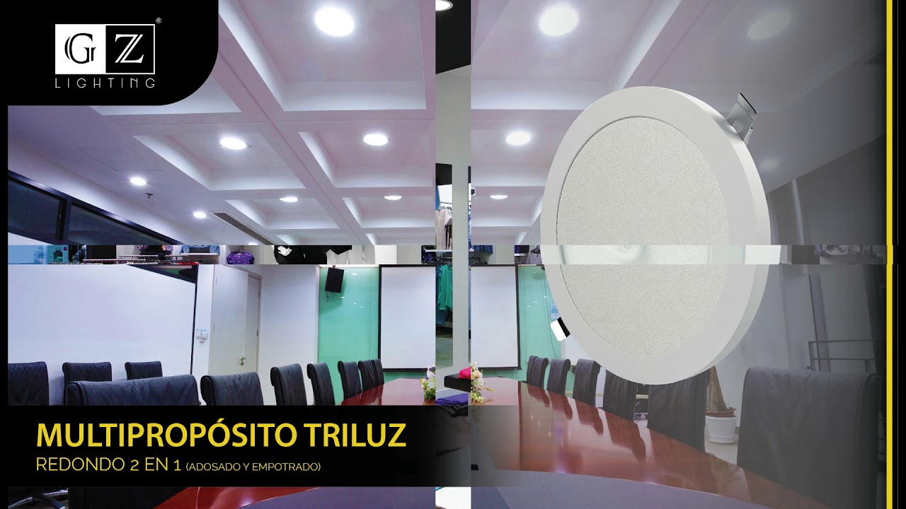 LUMINARIAS LED - GZ LIGHTING - YouTube