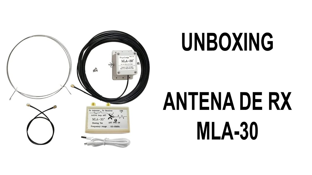 Antena MLA-30 Plus Unboxing e primeiras impressões [MLA-30 Plus RX ...