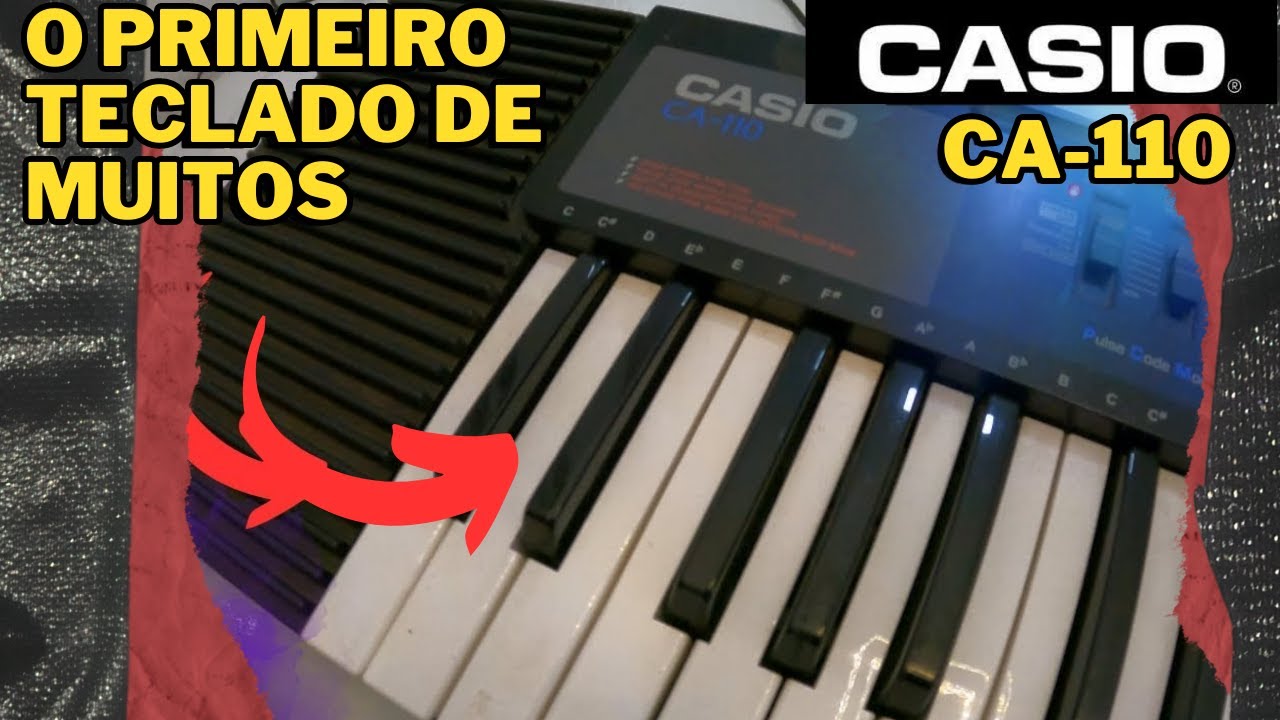 CASIO CA-110 | O PRIMEIRO TECLADO DE MUITOS! - YouTube
