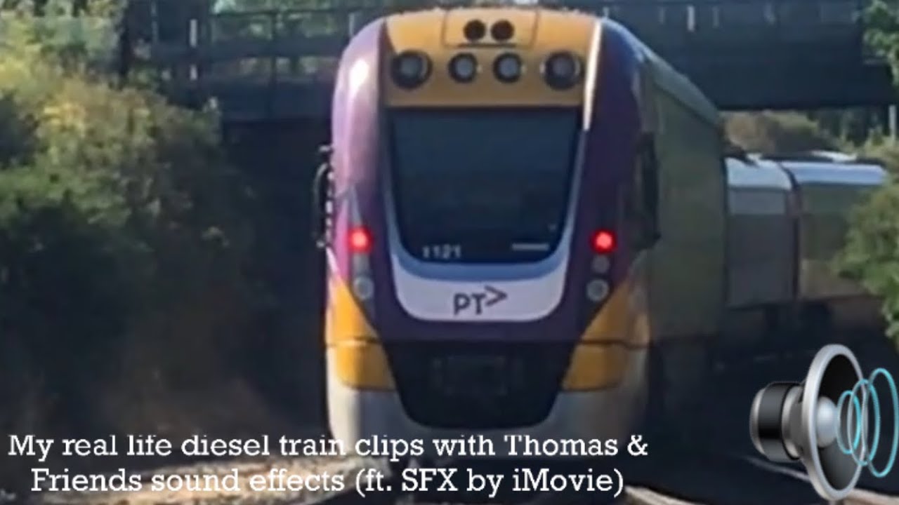 My real life diesel train clips with Thomas & Friends sound effects (ft ...