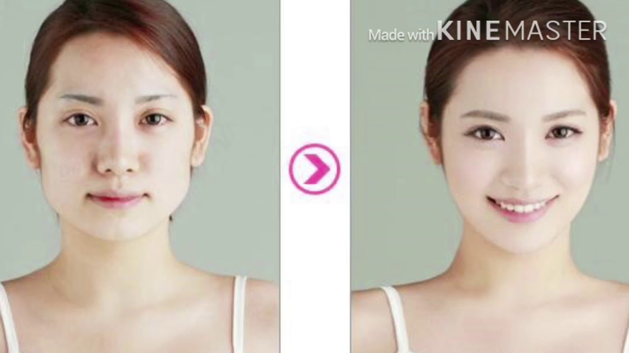 V shaped face subliminal (affirmations) - YouTube