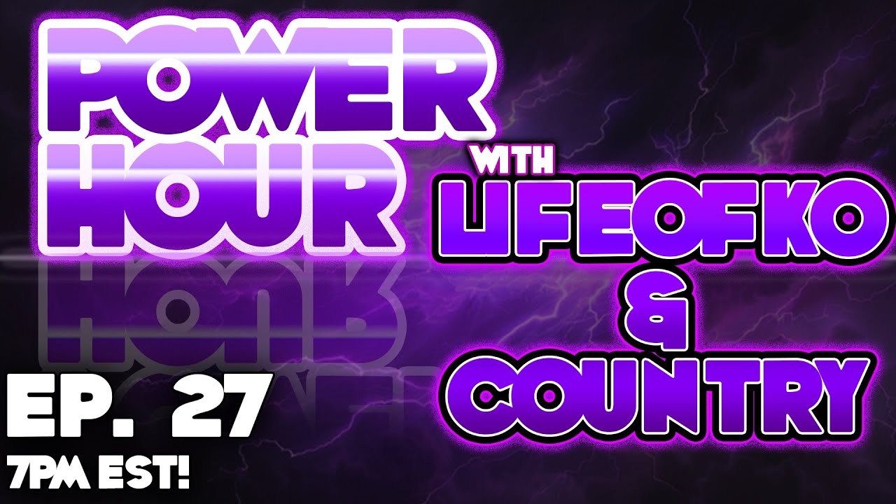 POWER HOUR w/KO & COUNTRY LIVE! Ep. 27! - YouTube