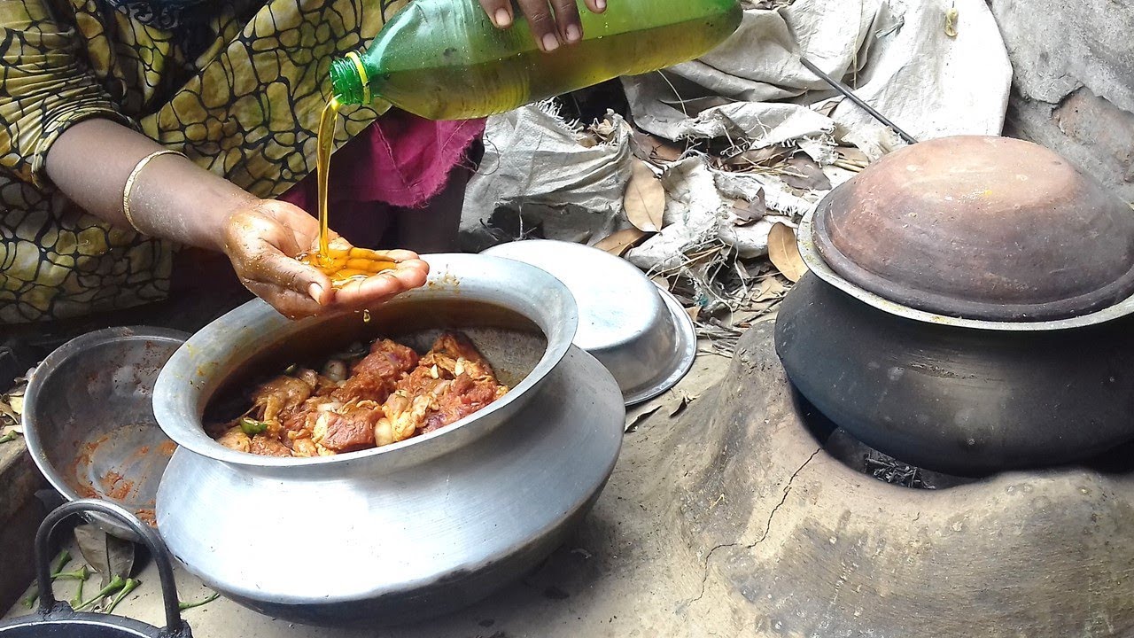 MOM Cooking - Delicious BUFFALO CURRY Recipe - Bengali Style Village ...