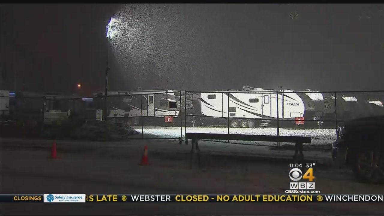 Families Living In Trailers After Gas Explosions Cope With First Winter ...