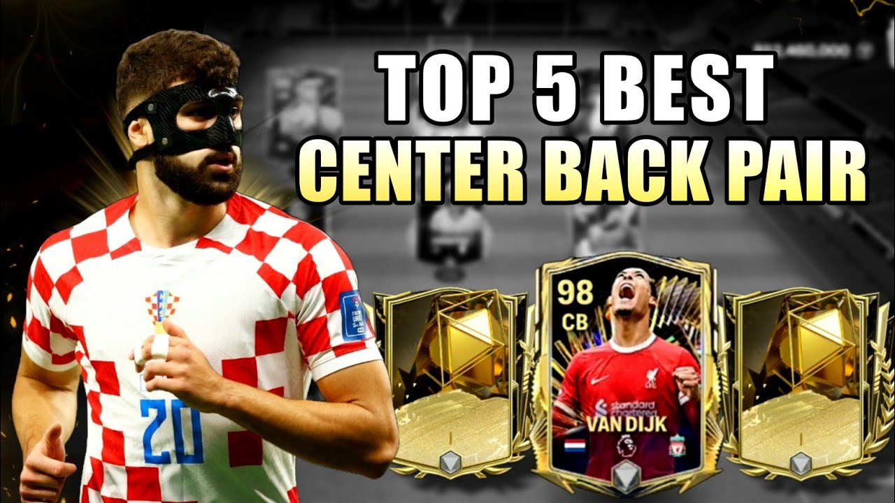 Top 5 Center Back in FC Mobile🔥 | Best CB in FC Mobile | fc mobile ...