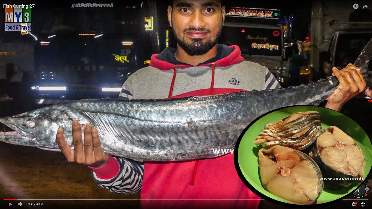 Big Fish Cutting Skills | Fish Fillet | Street food street food - YouTube