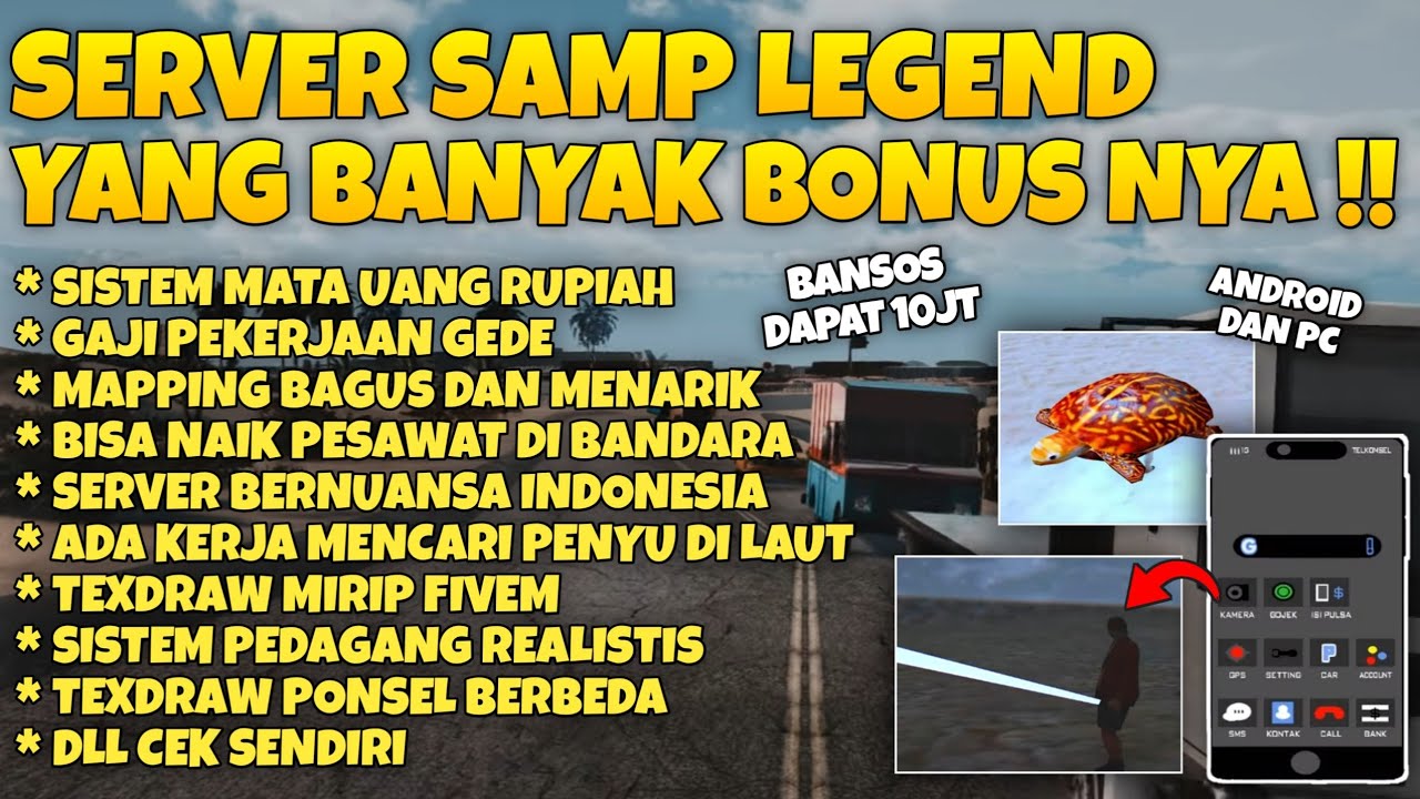 SERVER GTA SAMP TERKEREN BARU JOIN LANGSUNG KAYA !! INDOPRIDE ROLEPLAY ...