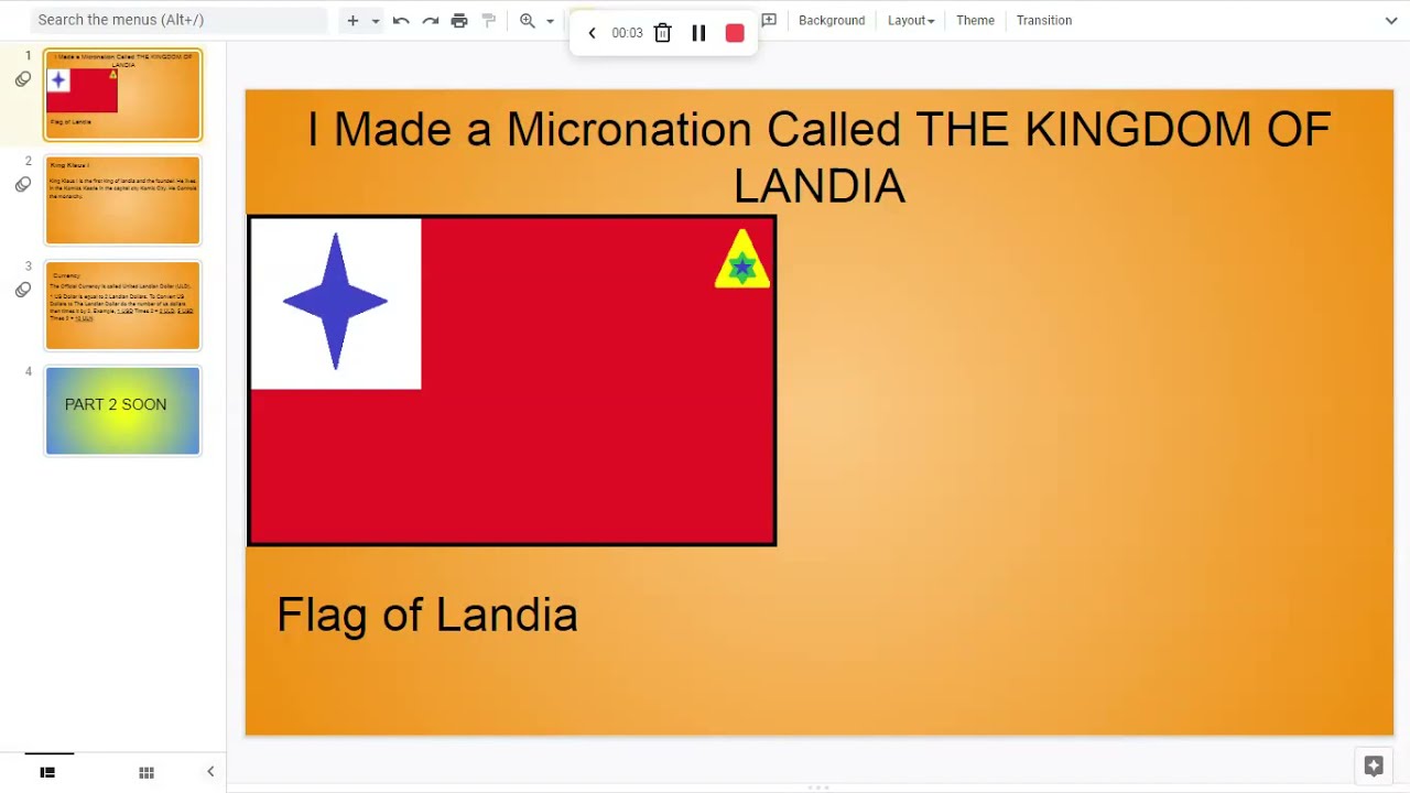 I Made a Micronation Part 1 : Introduction - YouTube