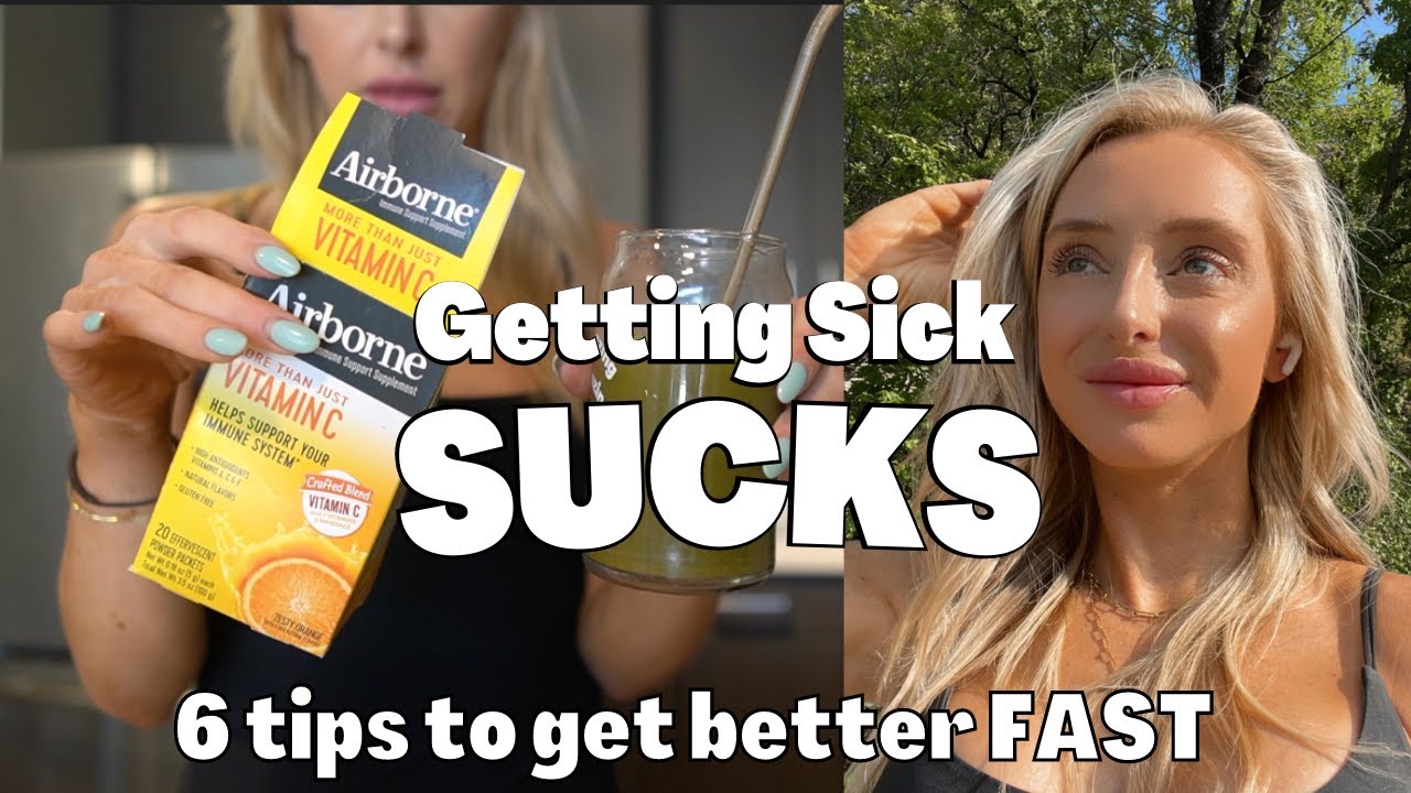 SICK DAY | RECOVERY + IMMUNITY TIPS - YouTube