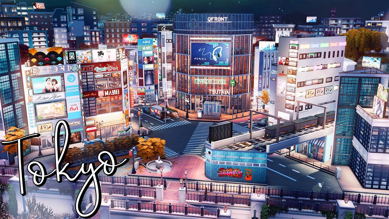 A Viajante em Tokyo - The Sims 4 - YouTube