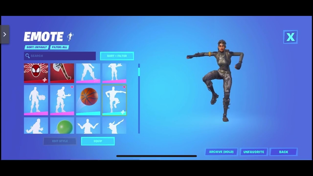 Fortnite dance lobby - YouTube