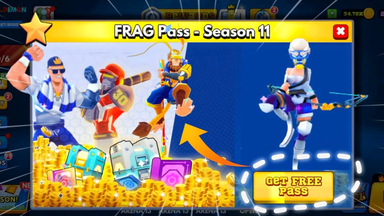 *FREE* Season Pass & REWARDS!🎁 Frag Pro Shooter - YouTube