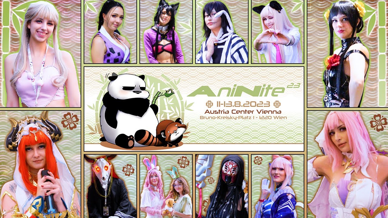AniNite 2023 | Cosplay Music Video | 4K | AniNite History | Austria Center Vienna | Cosplay ...