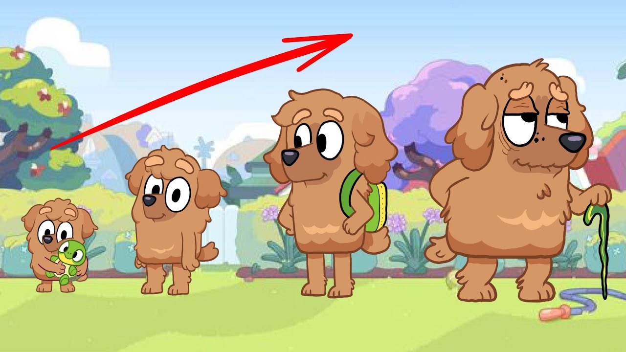 Drawing Growing Up Dougie from Bluey👉@EasyLittleDrawings # ...