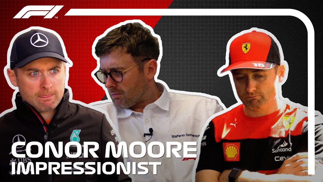 Impressionist Conor Moore Meets Ricciardo, Verstappen And More! | 2022 ...