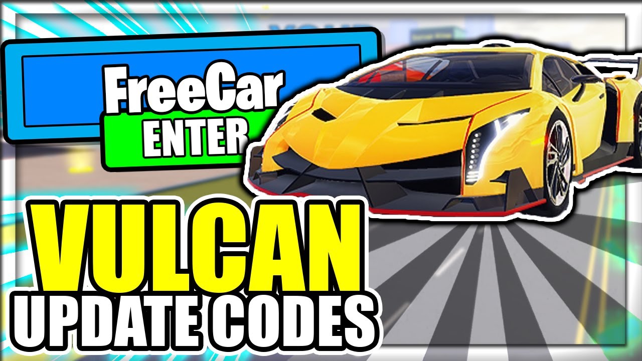 ALL NEW *VULKAN* UPDATE CODES! Car Tycoon Roblox - YouTube