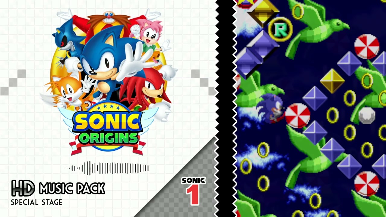 Sonic 1 Special Stage - Sonic Origins HD Music Pack - YouTube