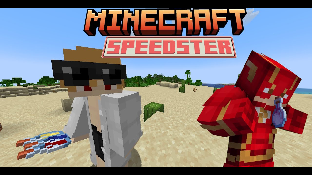 How to get the flash's powers in minecraft [Fsang18 1.20.1 heropack ...