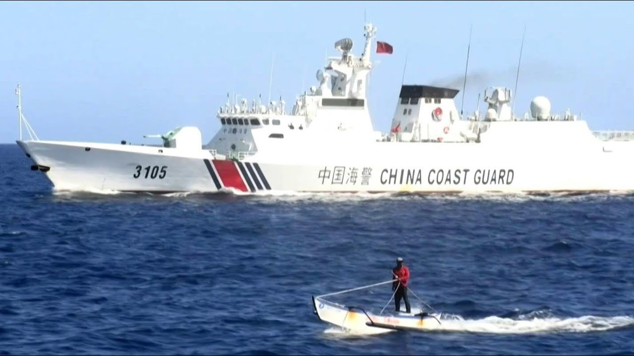Philippines Accuses Chinese Boats Of Dangerous Actions Afp Youtube