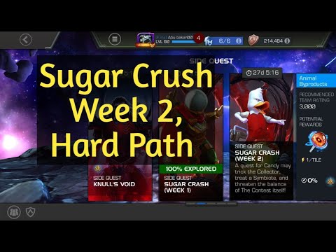 Sugar Crush Week 2 Hard Path - YouTube