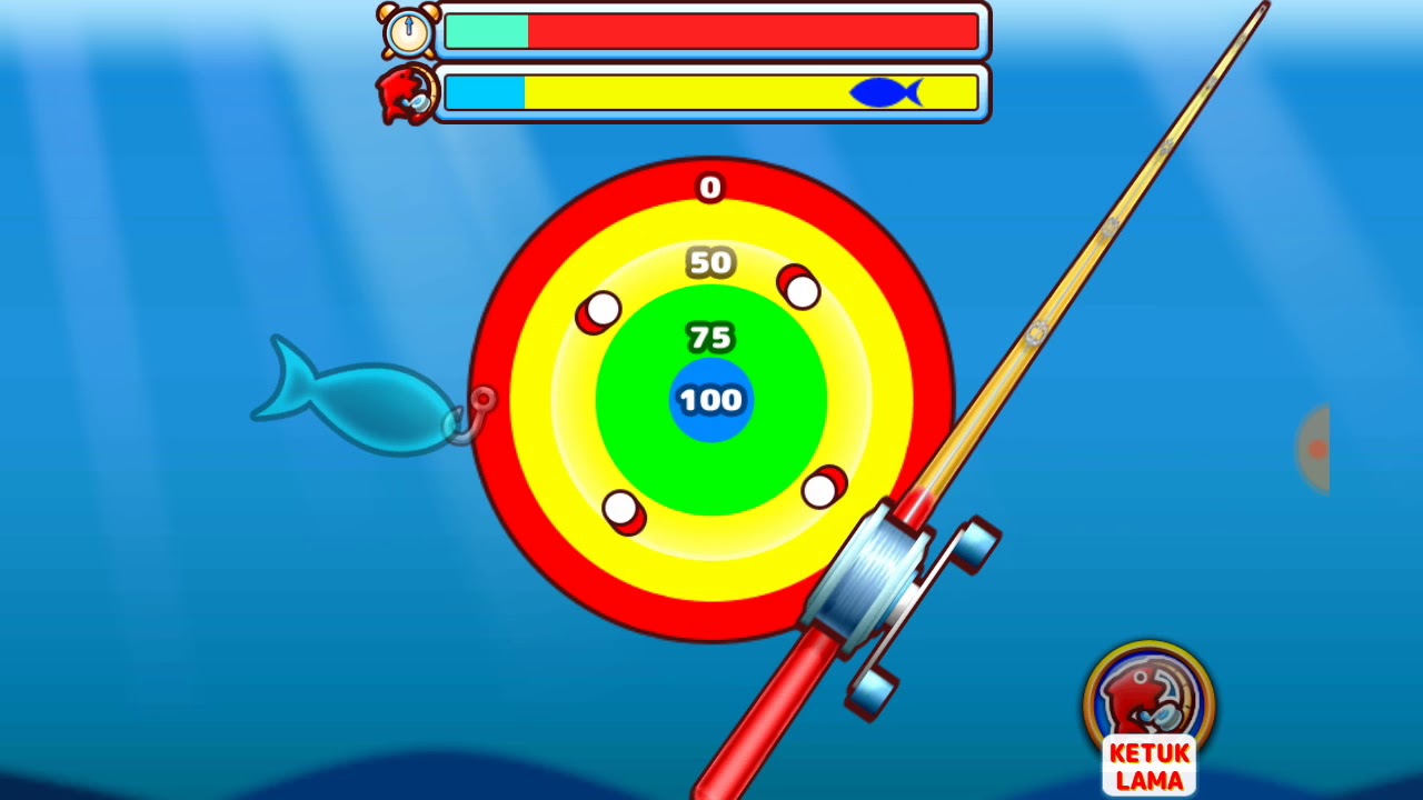 Cooking Mama Fishing Mania Version || Permainan anak memancing di atas ...
