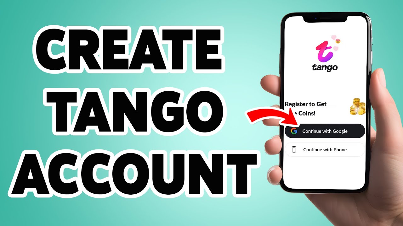 Create A Tango Account | Tango Live App Account Sign Up, Registration ...