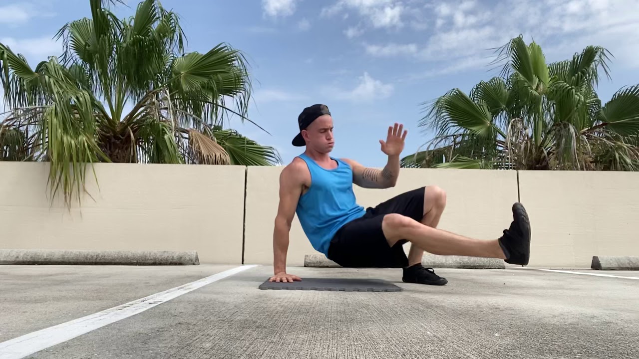 Focused Training High Plank Kick Through - YouTube