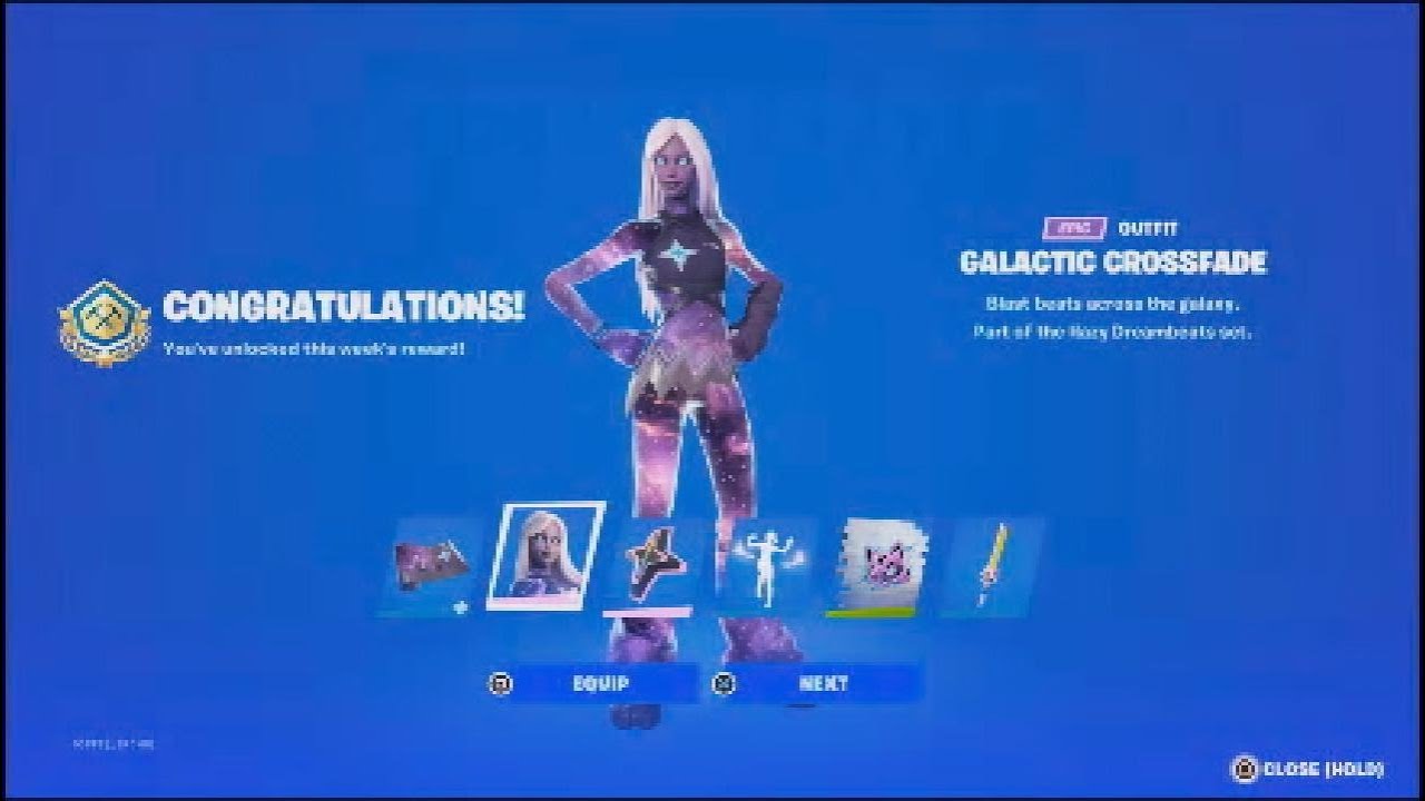 How I Won The Galaxy Skin On Console (Galactic Crossfade Skin)(4K ...