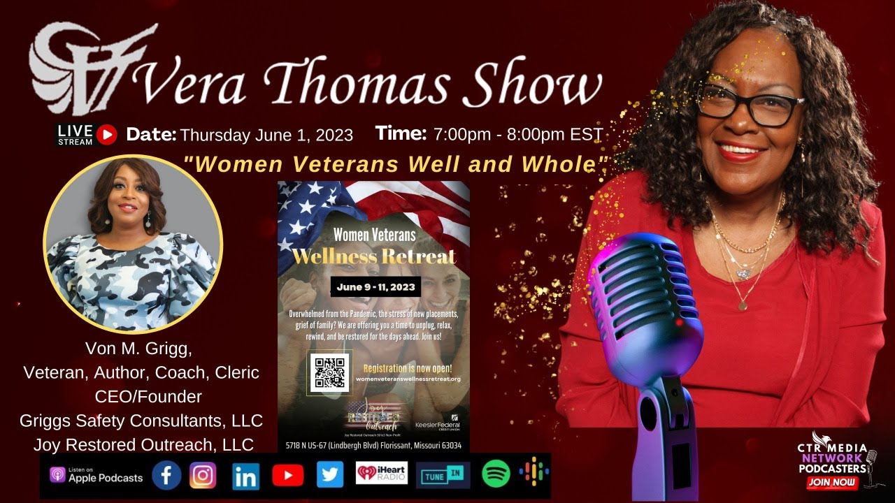 The Vera Thomas Show "Women Veterans Well and Whole" - YouTube