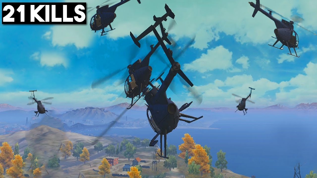 HOW TO FLY HELICOPTERS! | 21 KILLS SOLO vs SQUAD | PUBG Mobile - YouTube