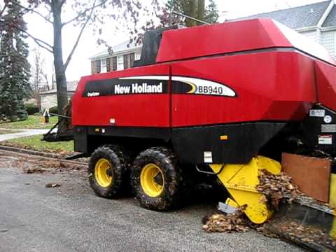 Curbside Municipal Leaf Collection & Baling, Ecograze Services, Inc ...