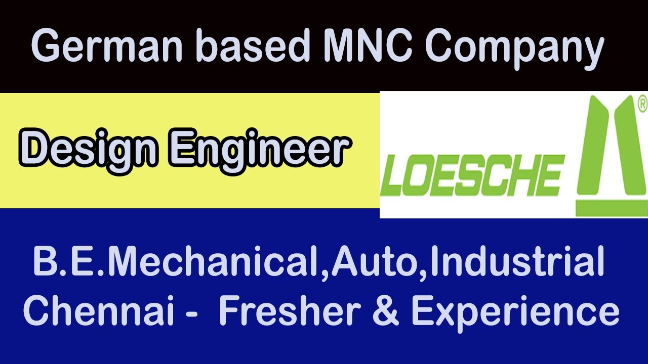 German Based MNC Co Interview - Mechanical Design Engineer Jobs ...
