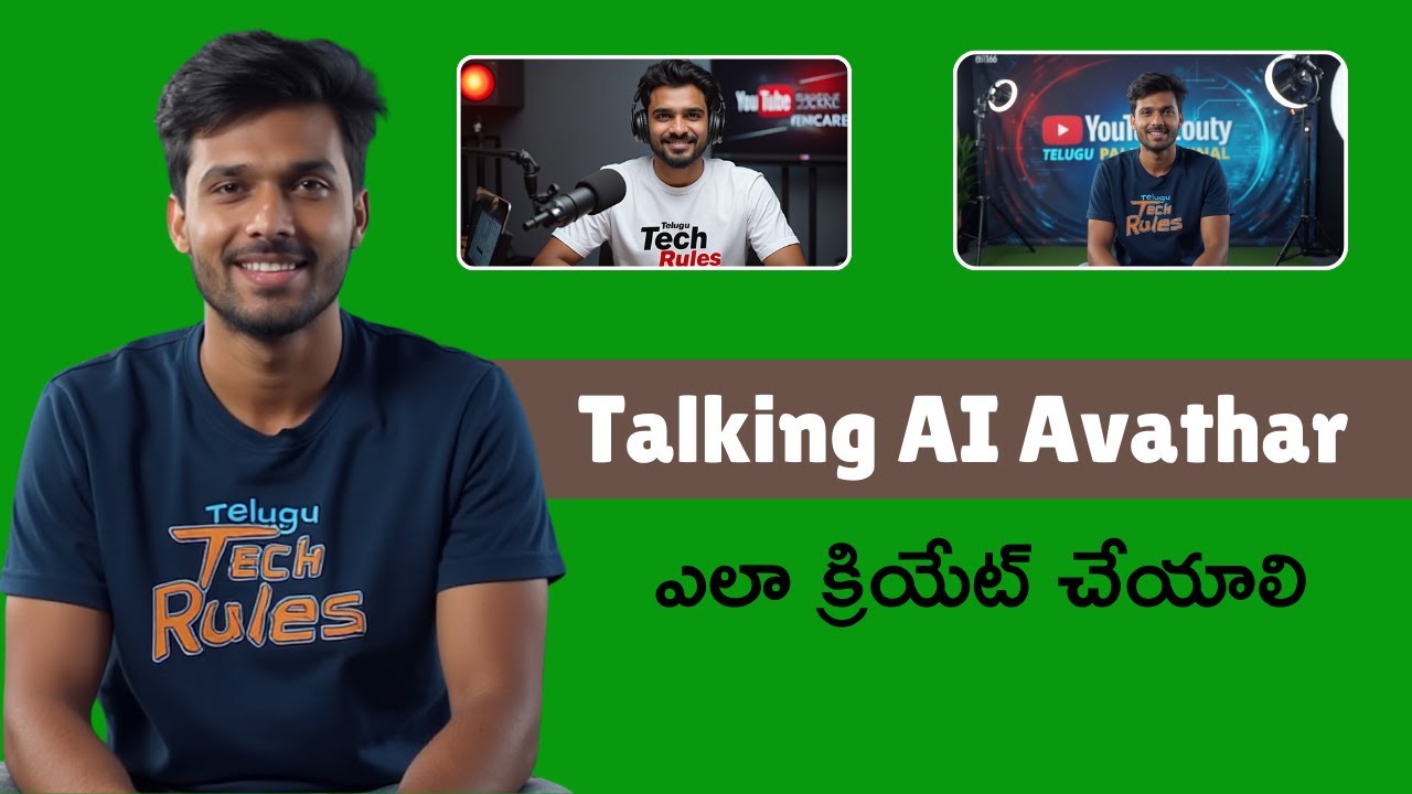 How to create Talking AI Avathar - YouTube