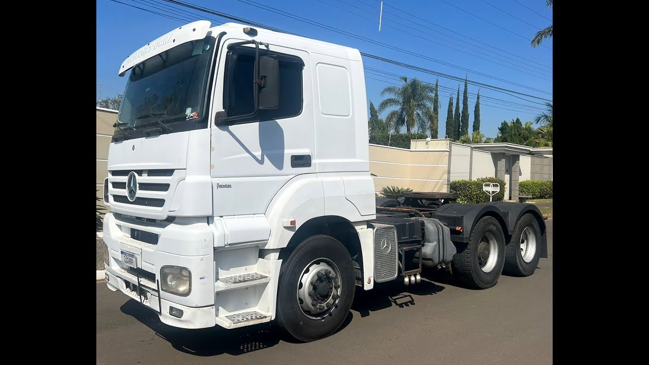 Mercedes Benz - Axor 2544 - 6x2 - 2012 - Premium - YouTube