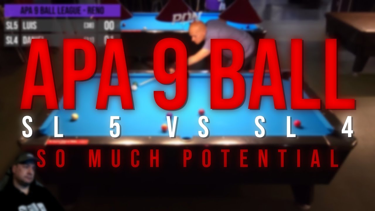 APA League Night | 9 Ball Match | Luis v Daniel | SL 5 v SL 4 ...