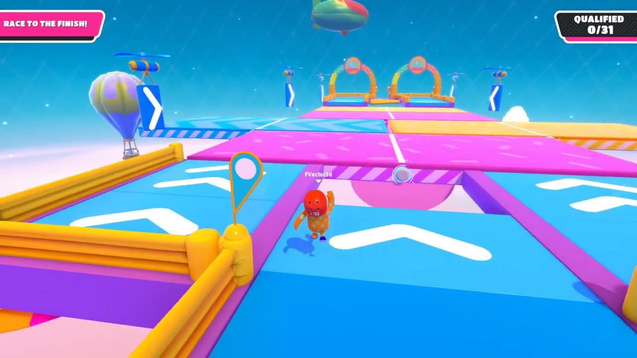 FlyingGuys - Fall Guys Cheat - Vid #1 (Speed modifier) - YouTube