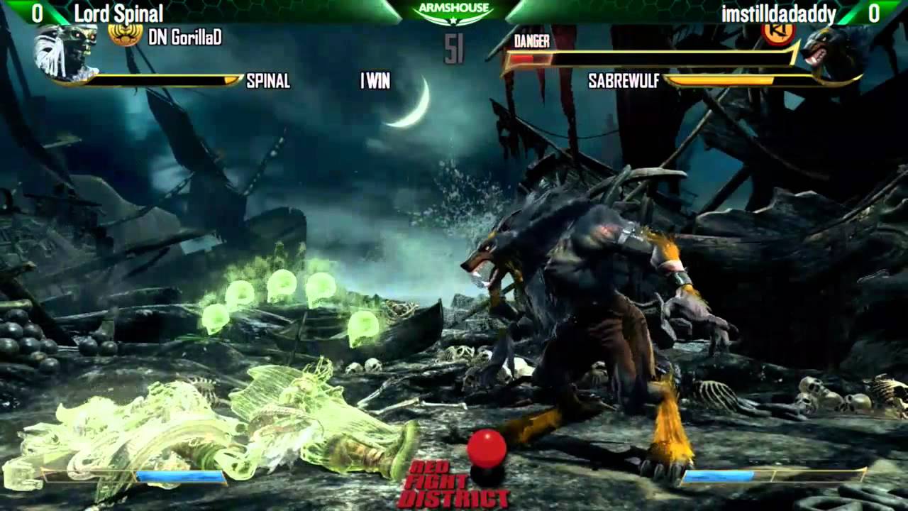 Lord Spinal (Spinal) vs imstilldadaddy (Sabrewulf) - KI RFD14 - YouTube