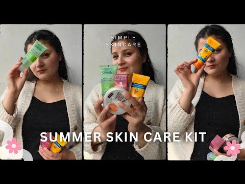 Summer skin care kit for beginners.🩷 AFFORDABLE AND SIMPLE ROUTINE 🎀 ...