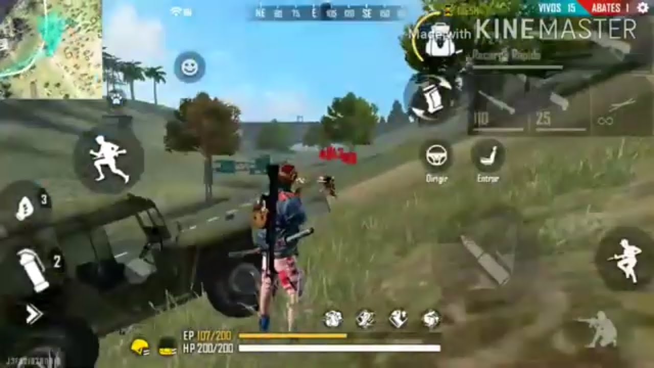 Jogando free fire: primeira gravação de free fire🎮🕹 - YouTube