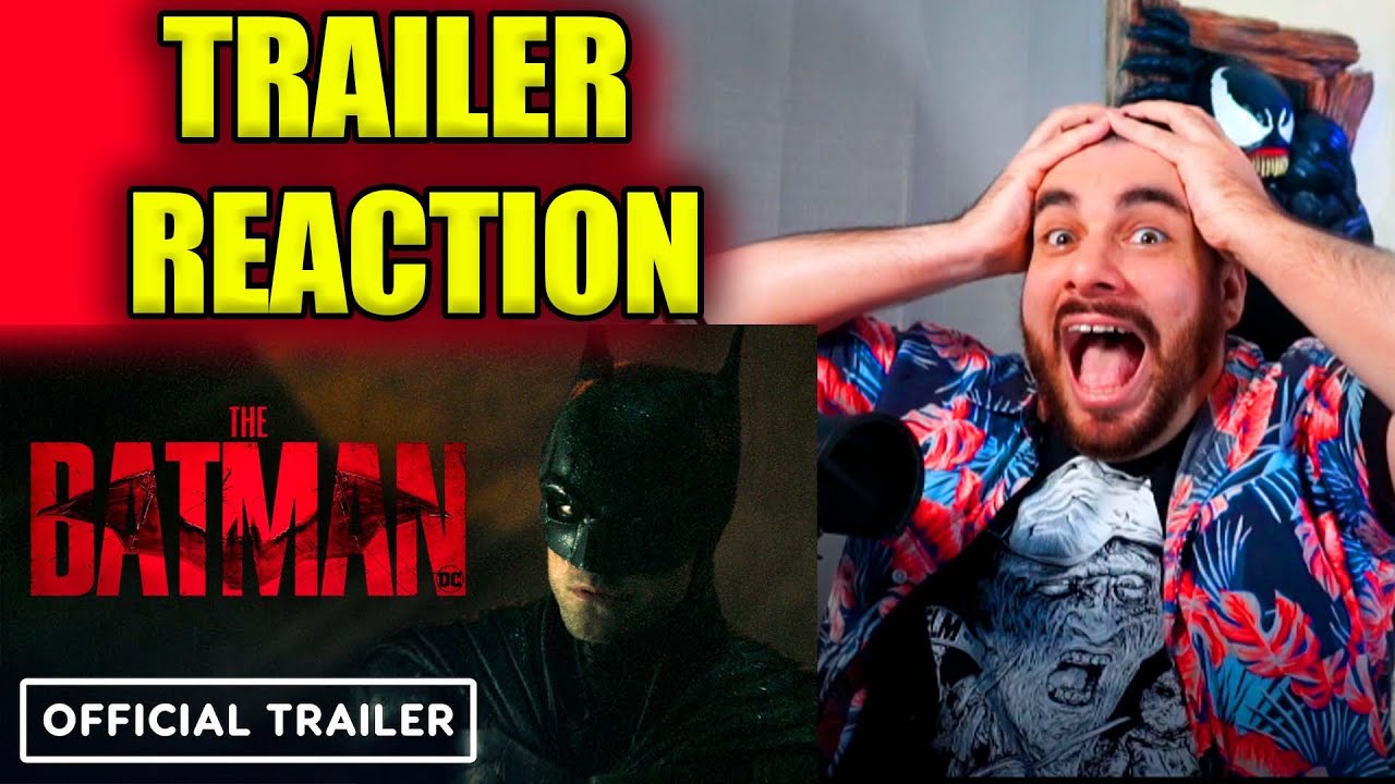 THE BATMAN Main Trailer REACTION | DC FANDOME - YouTube
