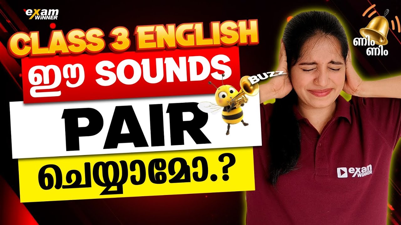 CLASS 3 ENGLISH | IN HARMONY | APPROPRIATE PAIRS കണ്ടെത്താം !!| EXAM ...