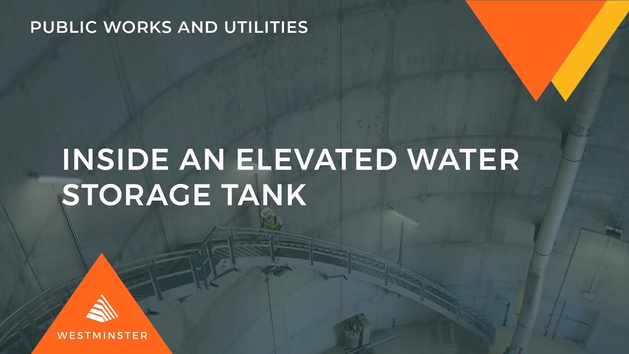 Ever been inside an elevated water storage tank? - YouTube