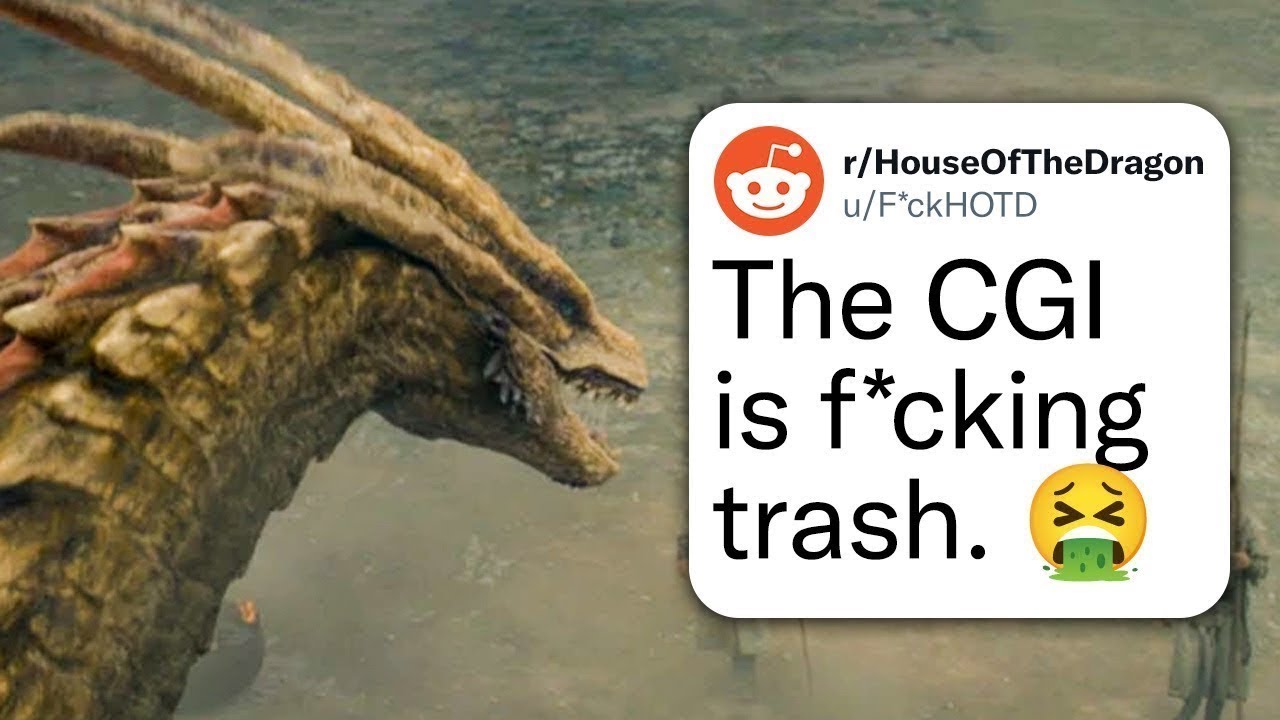 House Of The Dragon's WORST CGI Scenes EXPOSED.. - YouTube