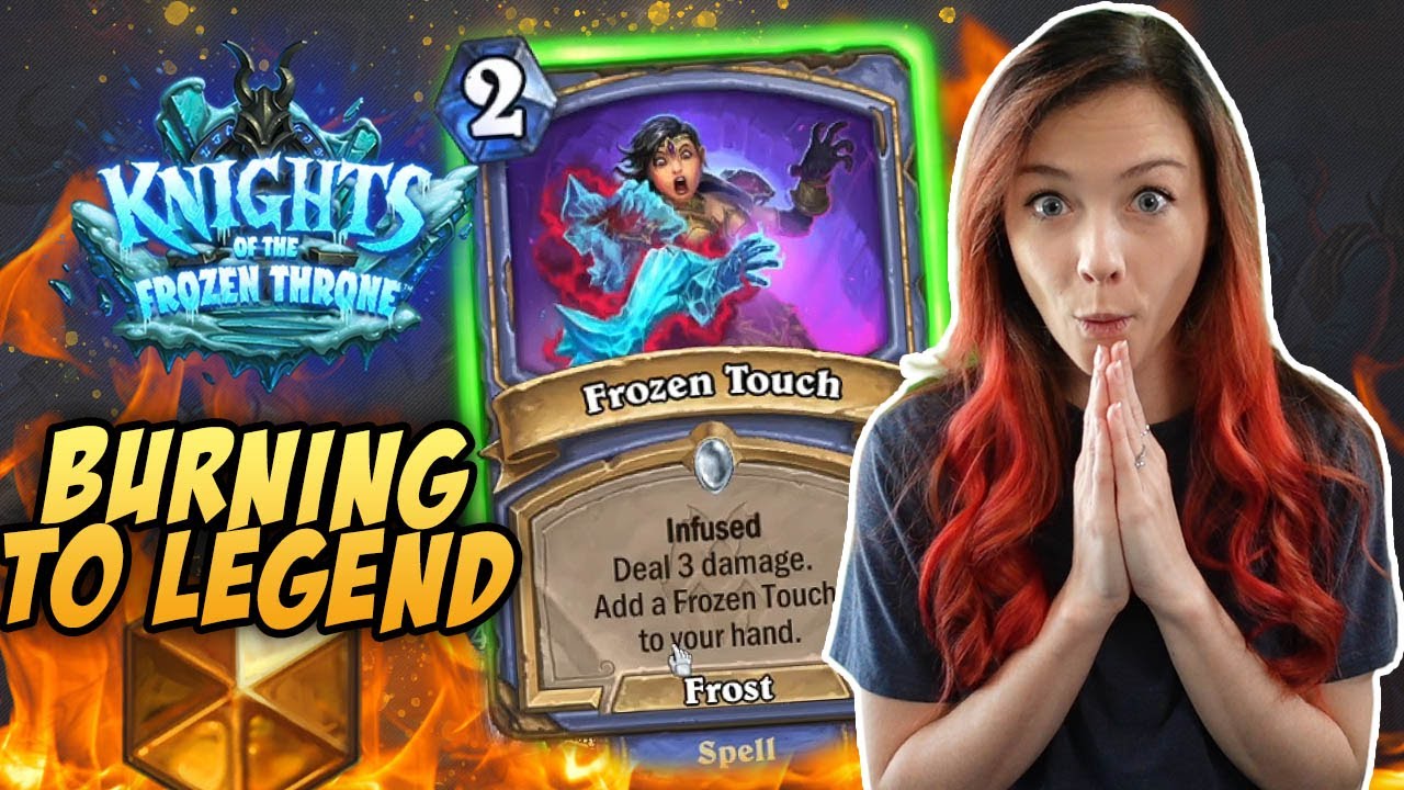 BURNING MY WAY TO LEGEND! | Alliestrasza Hearthstone - YouTube