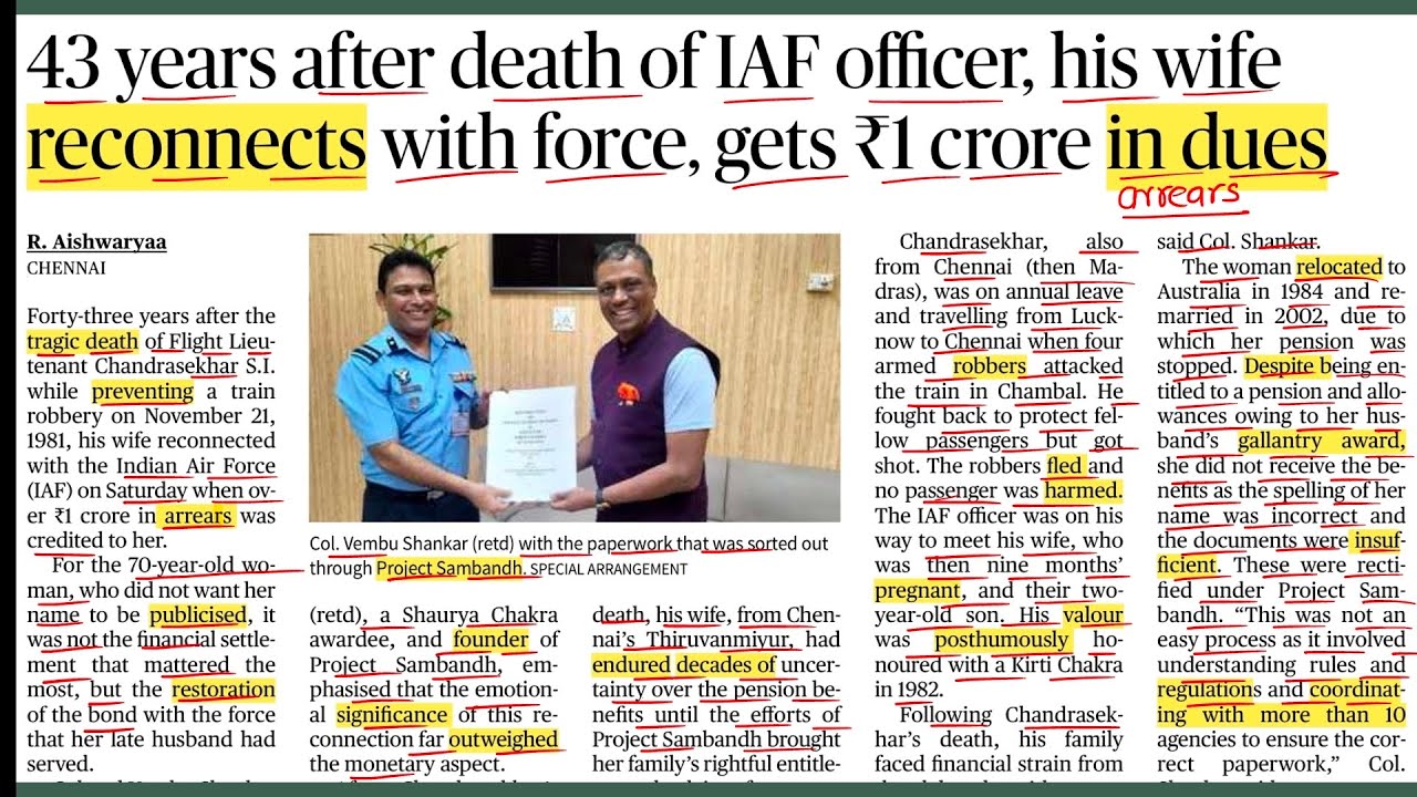 THE HINDU newspaper reading. how to read newspaper for improving ...